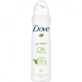 Dove Antiperspirant Deodorant Cucumber & Green Tea 0% Aluminium ...